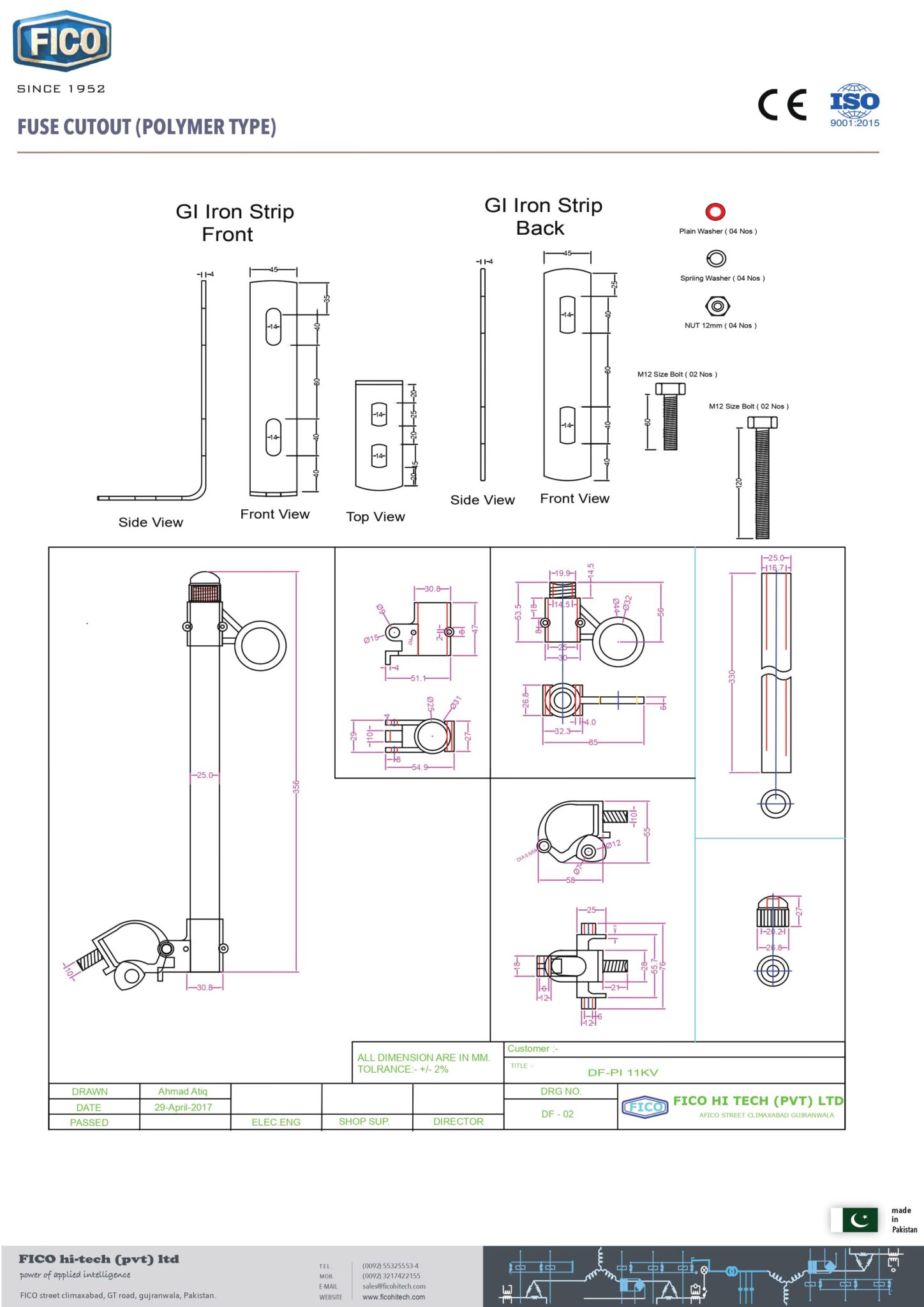 POLYMER TYPE FUSE CUTOUT – fico hi-tech