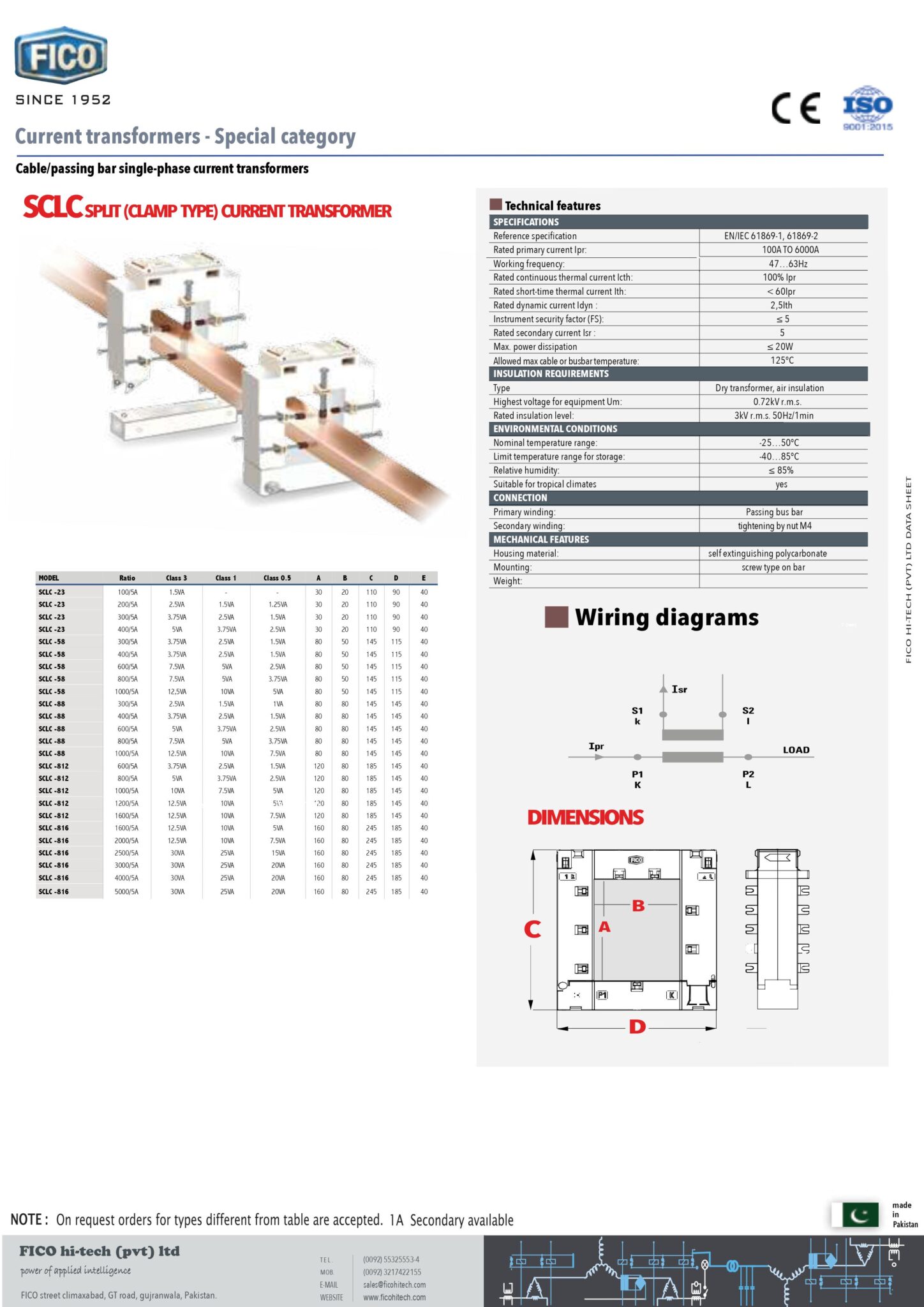 SCLC (SPLIT CORE CT) – fico hi-tech